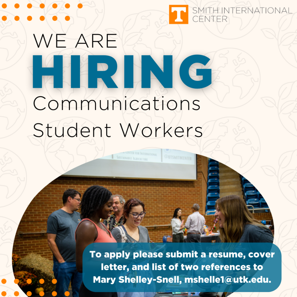 Position Announcement: Communications Student Worker | Smith Center for ...